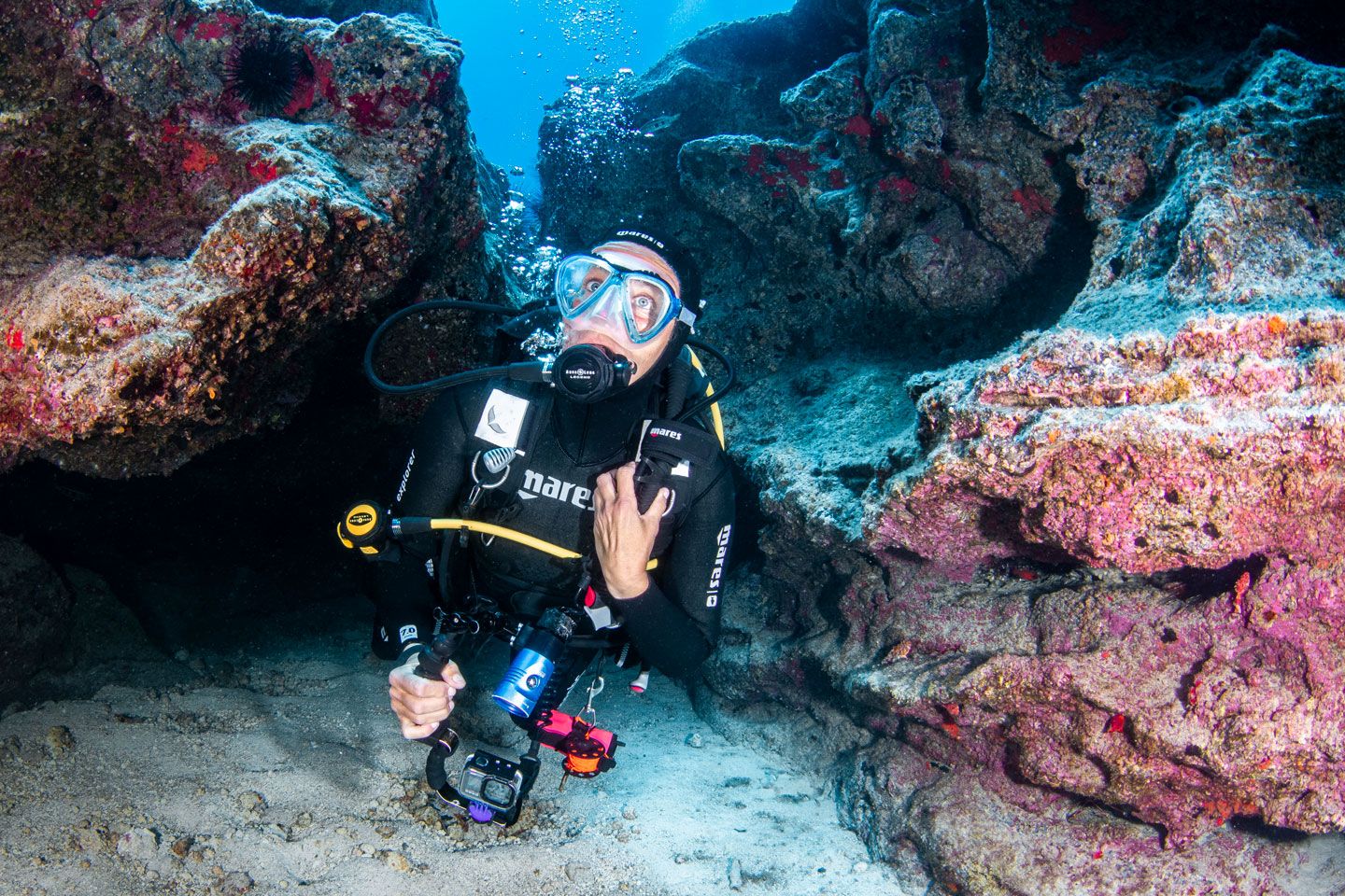 Diving sites: Isla de Lobos in Fuerteventura